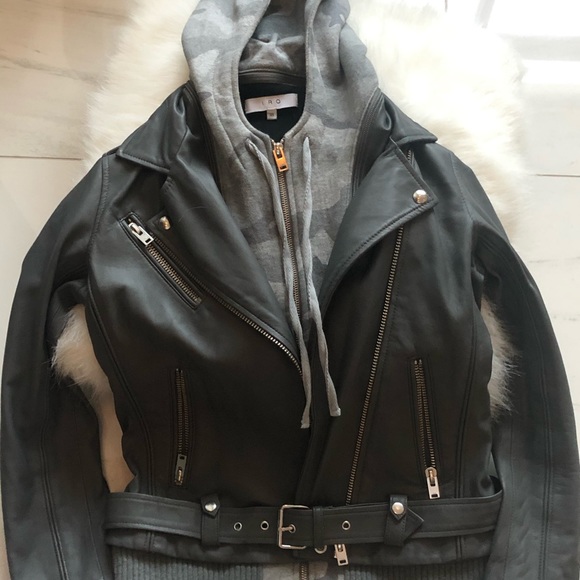 IRO | Jackets & Coats | Iro Harper Camo Leather Jacket | Poshmark